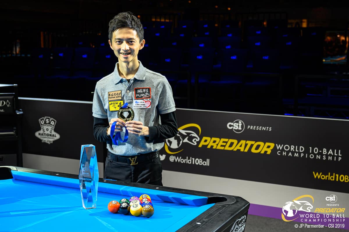 10-Ball-WM 2019, Tag 5: Ko Ping-Chung gewinnt das Youngster-Finale ...