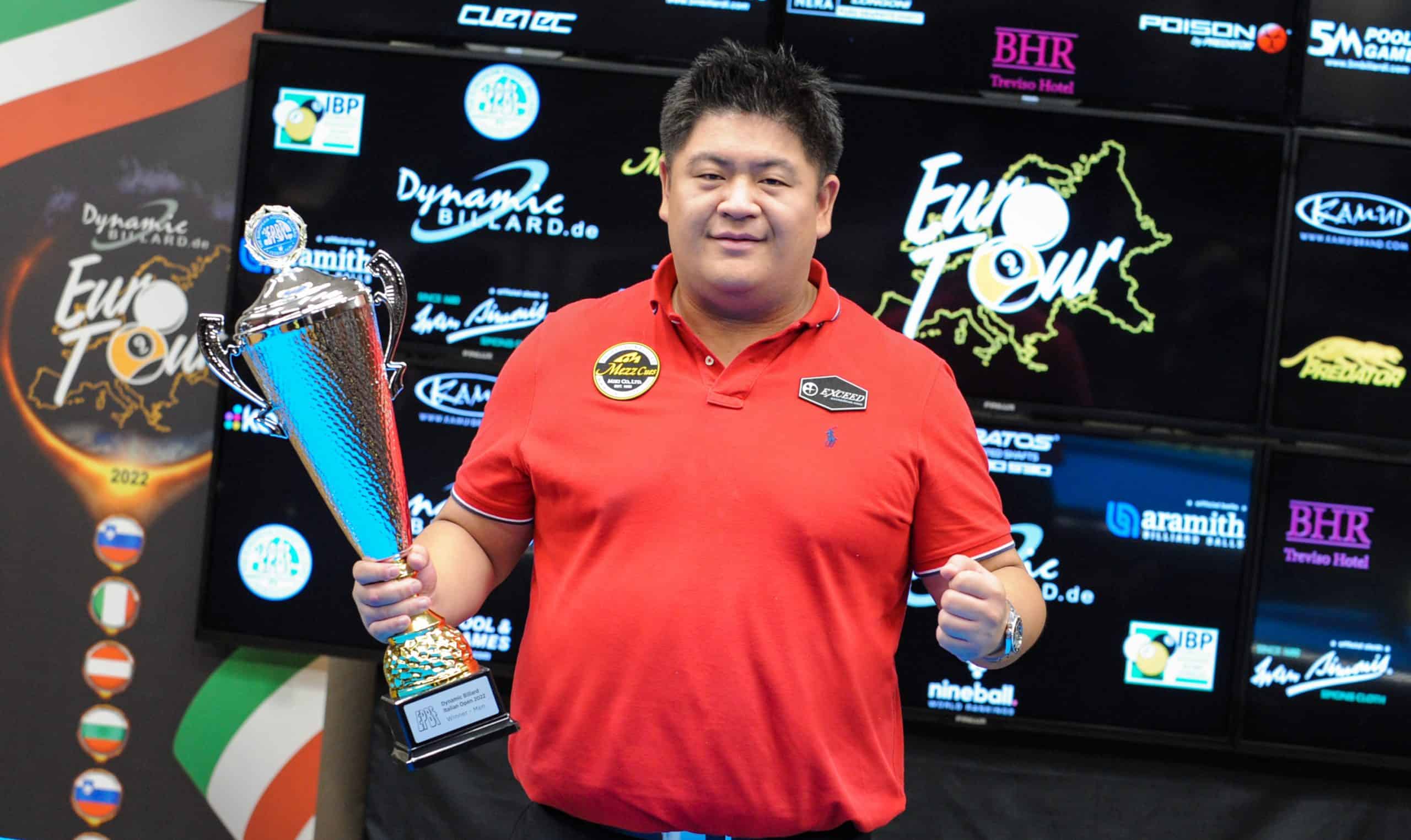 Euro Tour: Mario He gewinnt die Italian Open - sixpockets.de